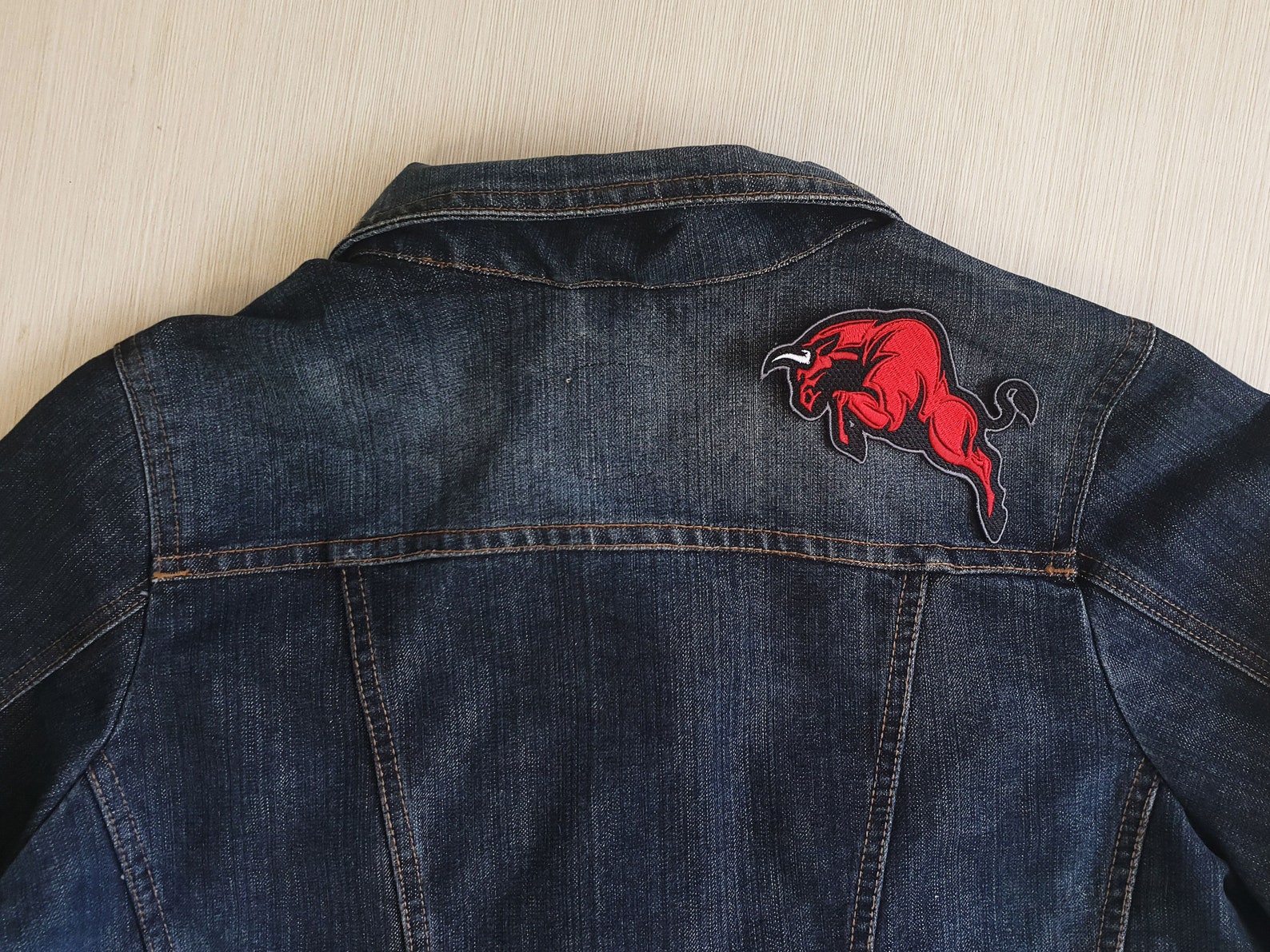 Set of 2 Bull Patch 2pcs Rodeo Patch Sew on Patch Iron on | Etsy