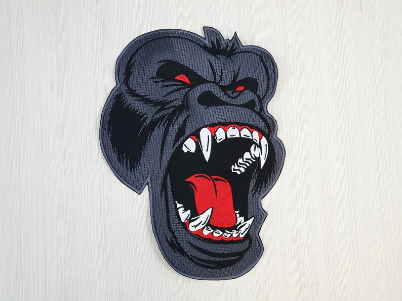 Large Monkey Patch Military Ape Back Patch Sew on Patch - Etsy