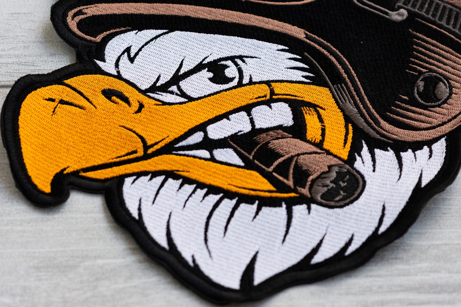 Large Pilot Eagle Patch Pilot Back Patch Biker Eagle Patch - Etsy