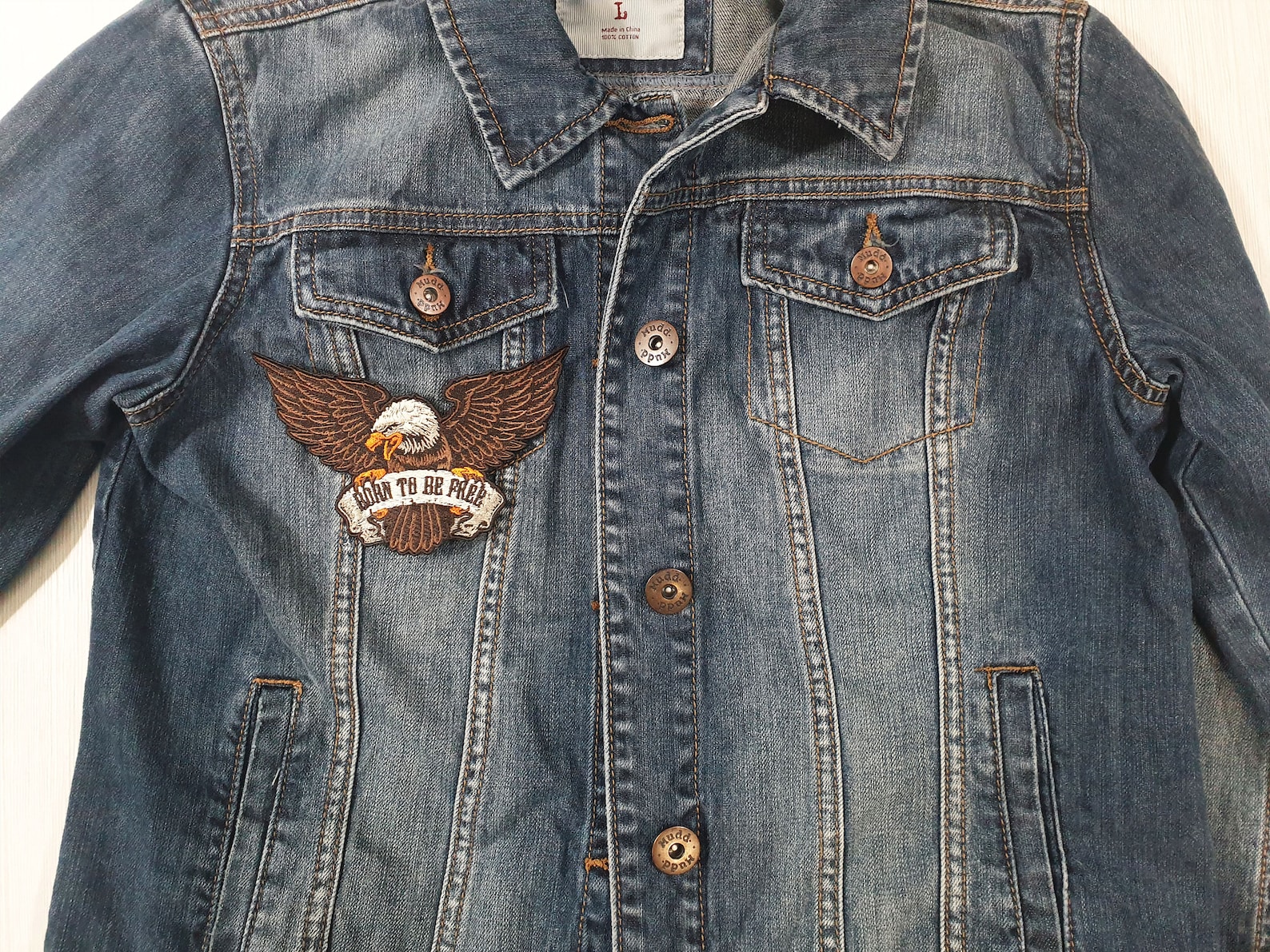 Small Eagle Patch Pilot Patch Biker Eagle Patch Sew on | Etsy