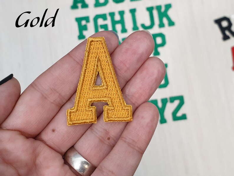 Embroidered Letters Patch Custom Name or Text Patch Custom - Etsy