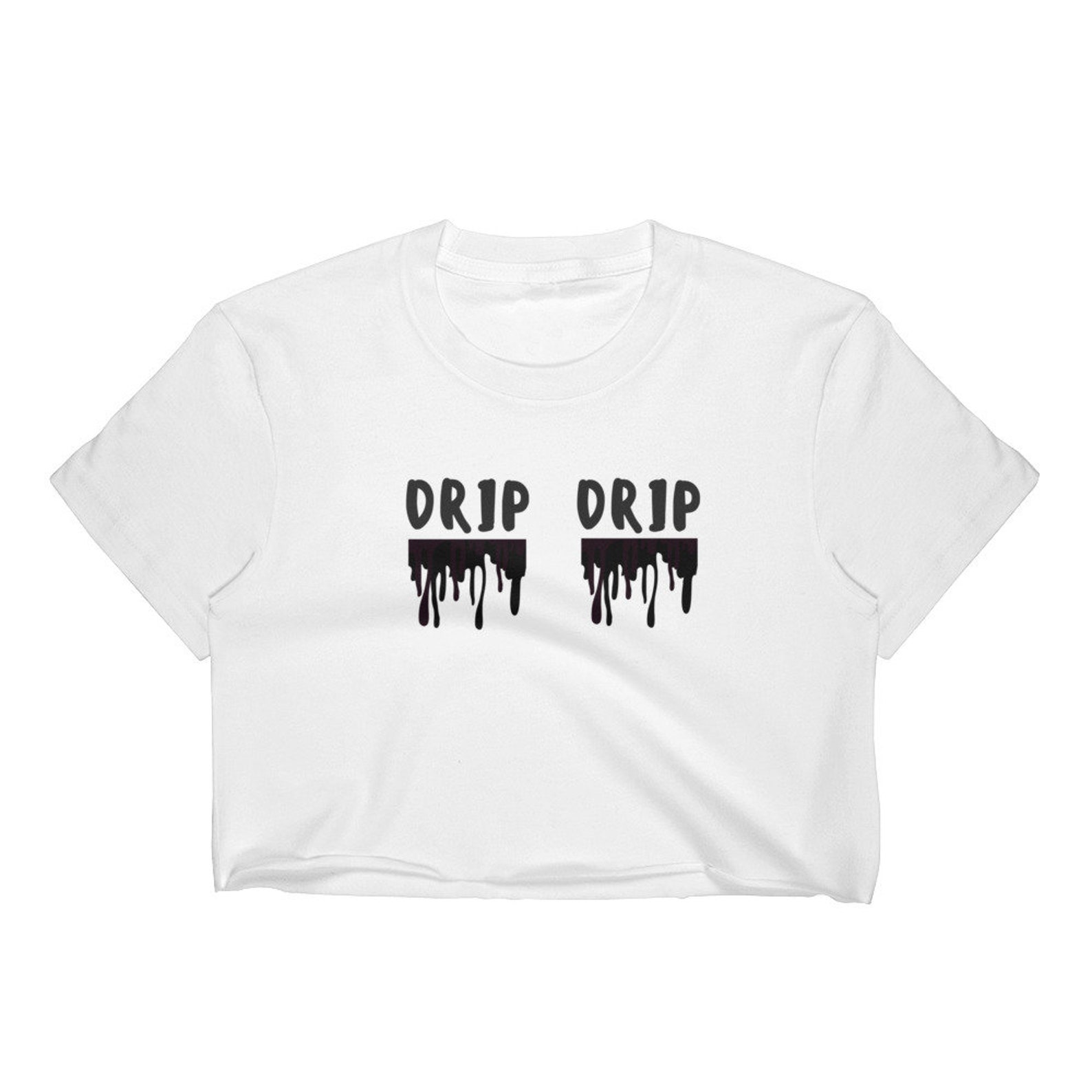 Cardi B Cute Crop Top, Drip Drip Song Inspired Crop Top T-shirt - Etsy