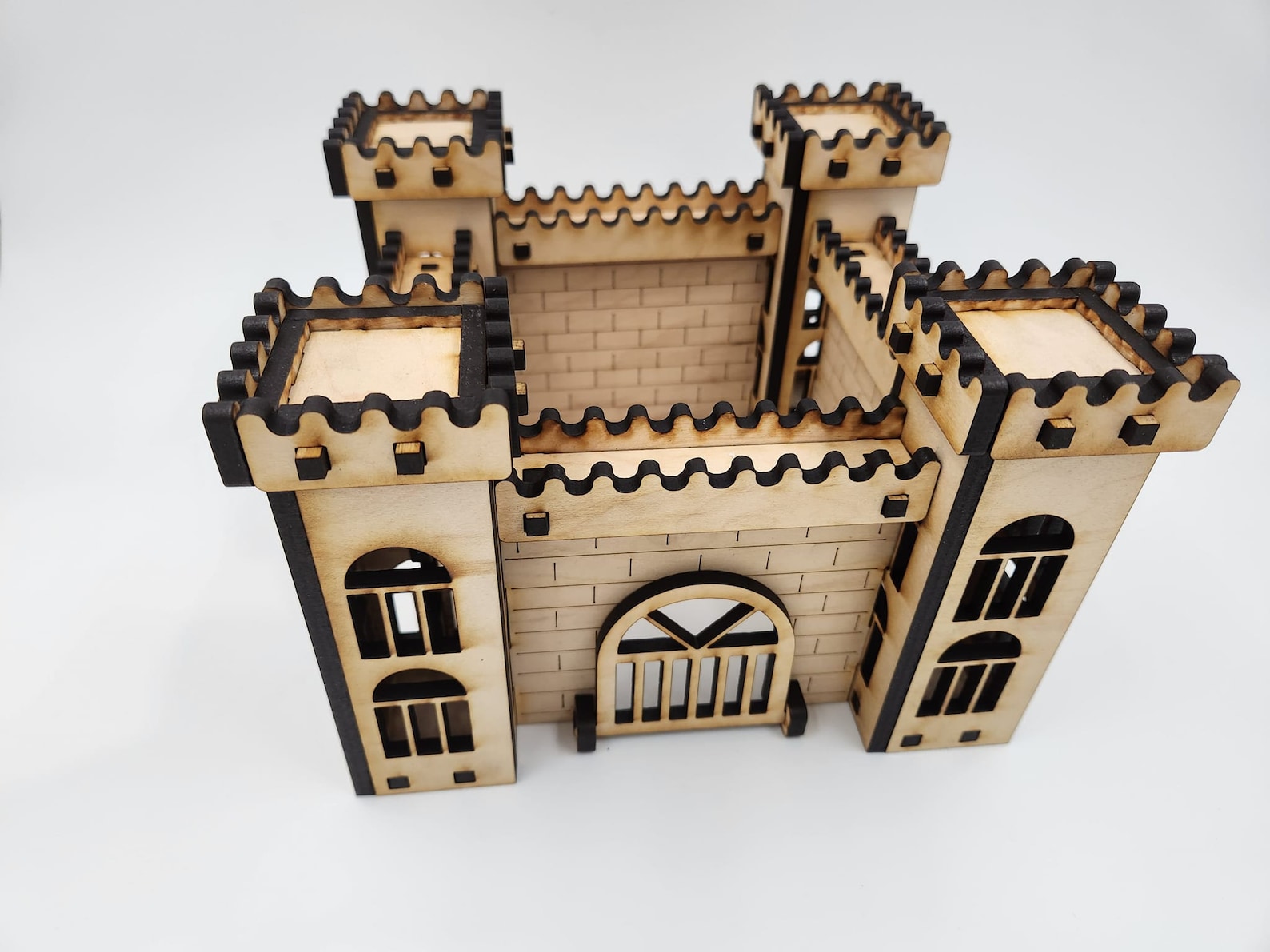 Castle Wood Laser Cutter SVG File Glowforge File - Etsy