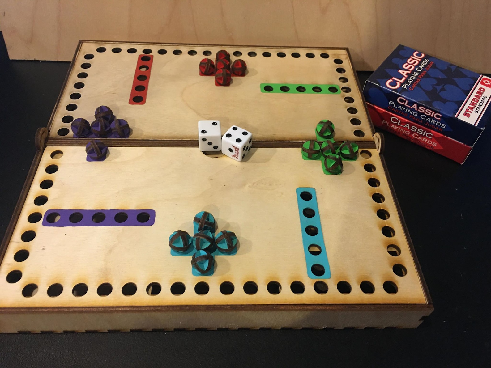 Jokers Card Dice Marble Board Game Wood Laser Cutter SVG File Glowforge ...