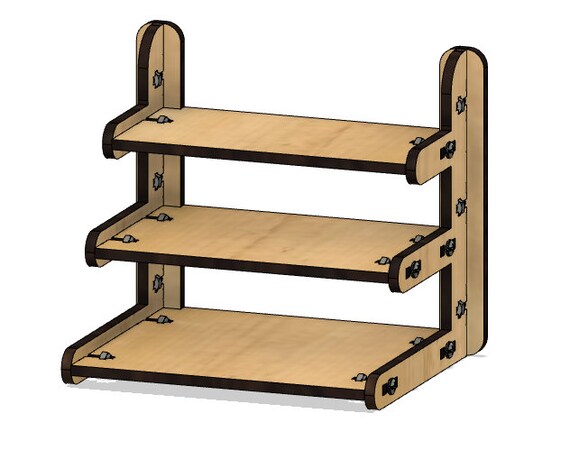 Multipurpose Shelf Laser Cutter SVG File Glowforge File - Etsy