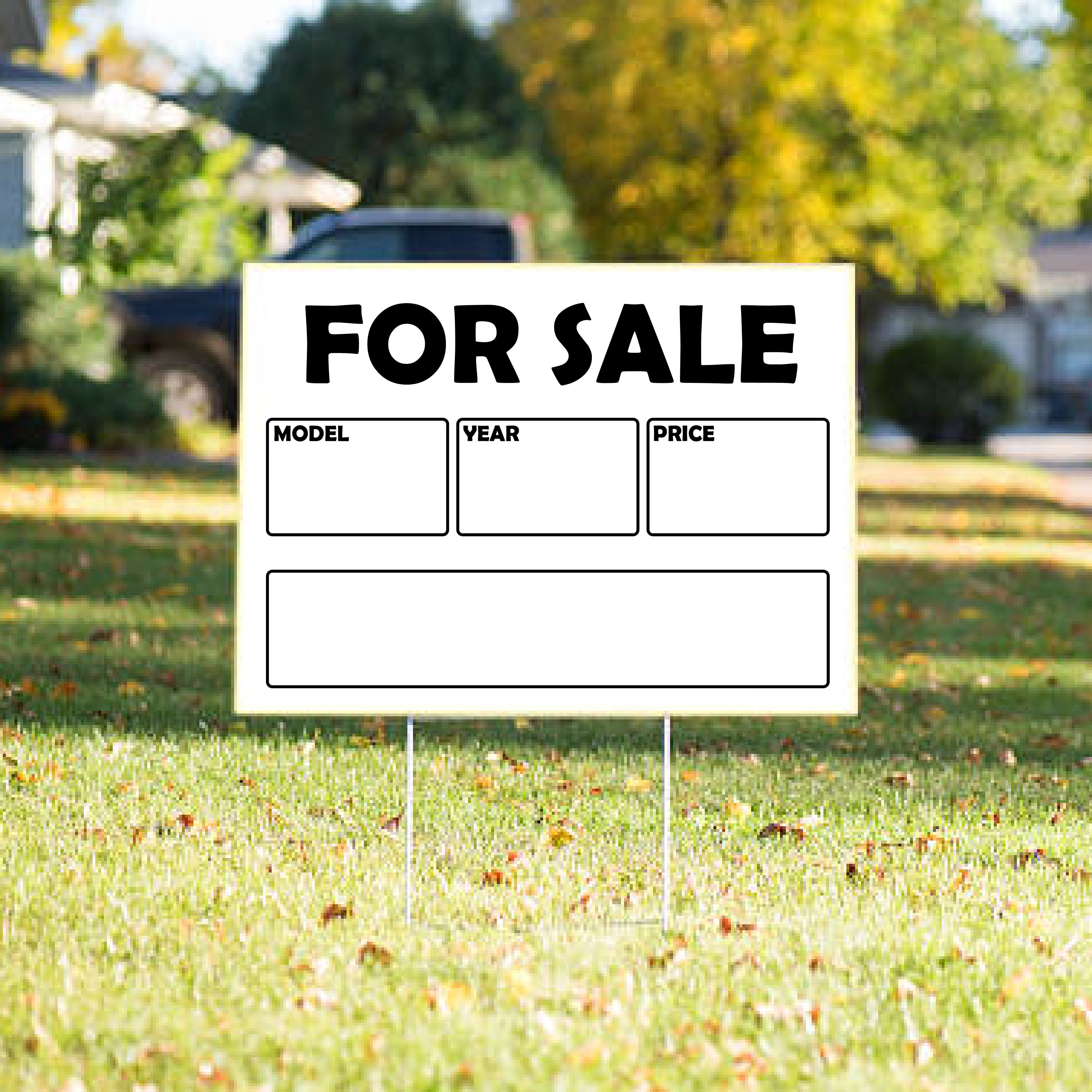 For Sale Sign File Digital Download - Etsy