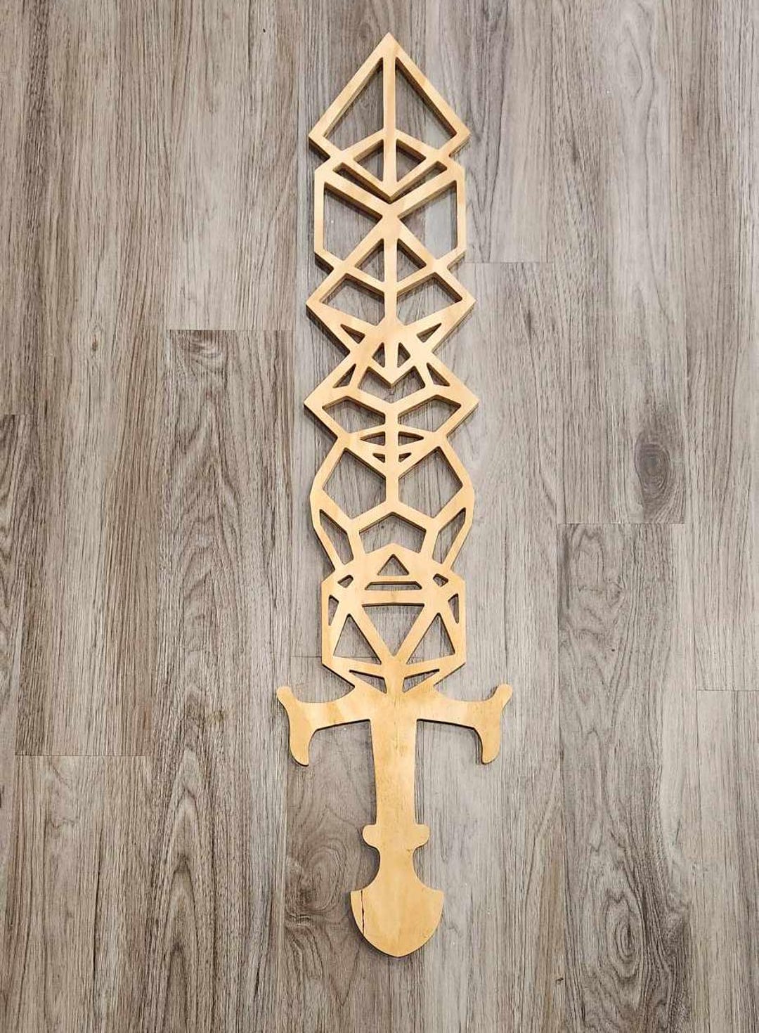 Dnd D20 Sword Cut Out SVG File Easel Xcarve Ready - Etsy