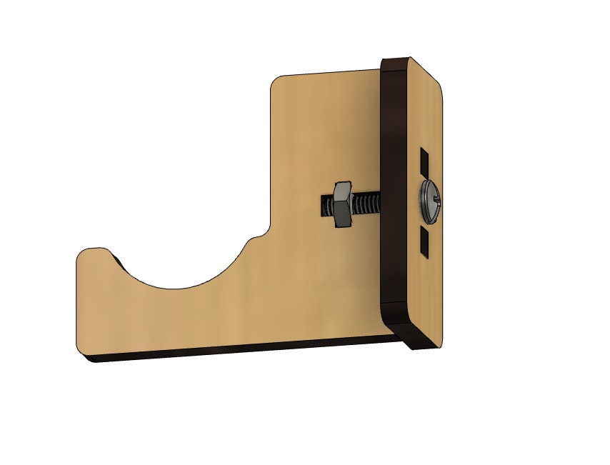 Wall Hook Laser Cutter SVG File Glowforge File - Etsy