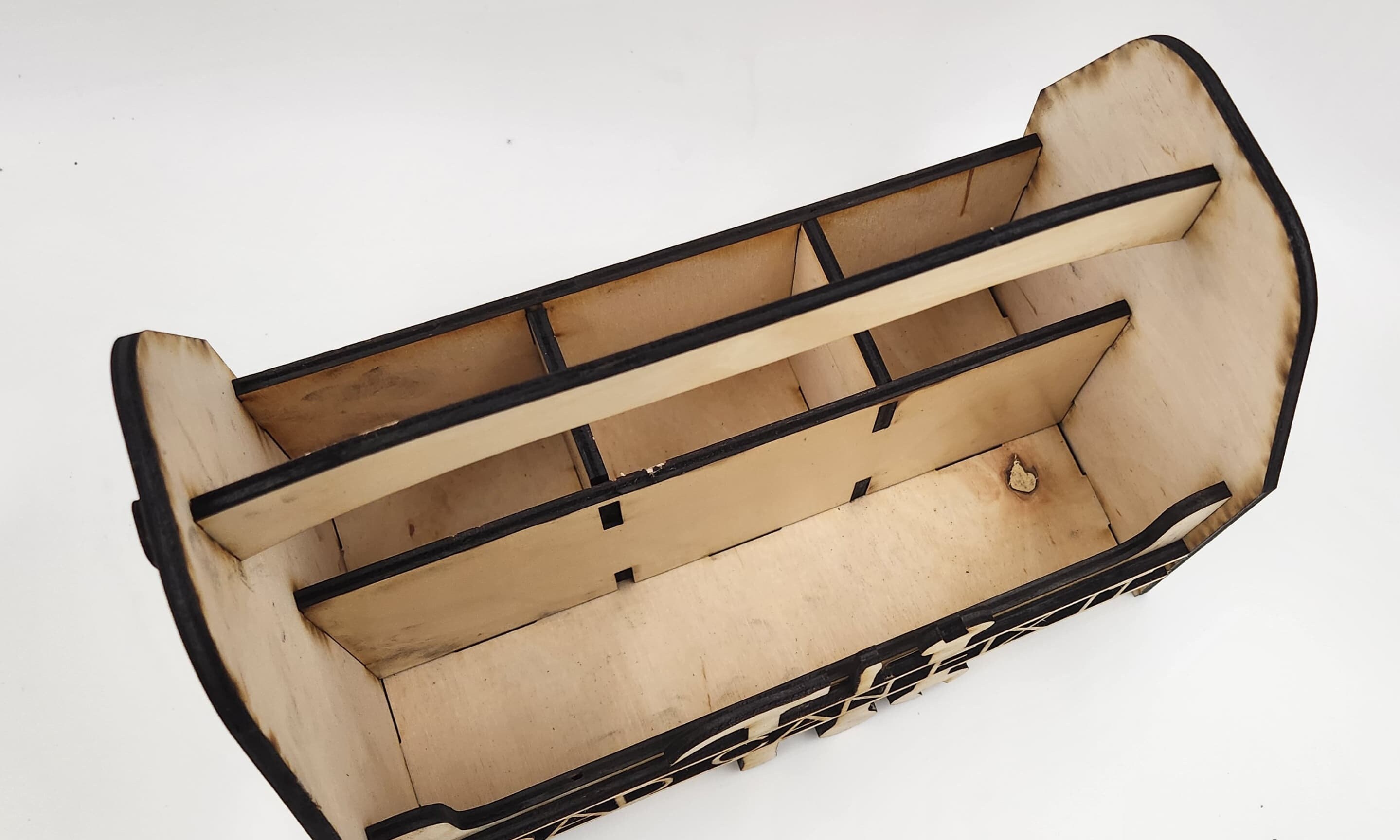 Small Tool Box Container Wood Laser Cutter SVG File Glowforge File - Etsy