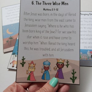 Advent Christmas Story Cards I Christian Christmas Story for Kids I ...