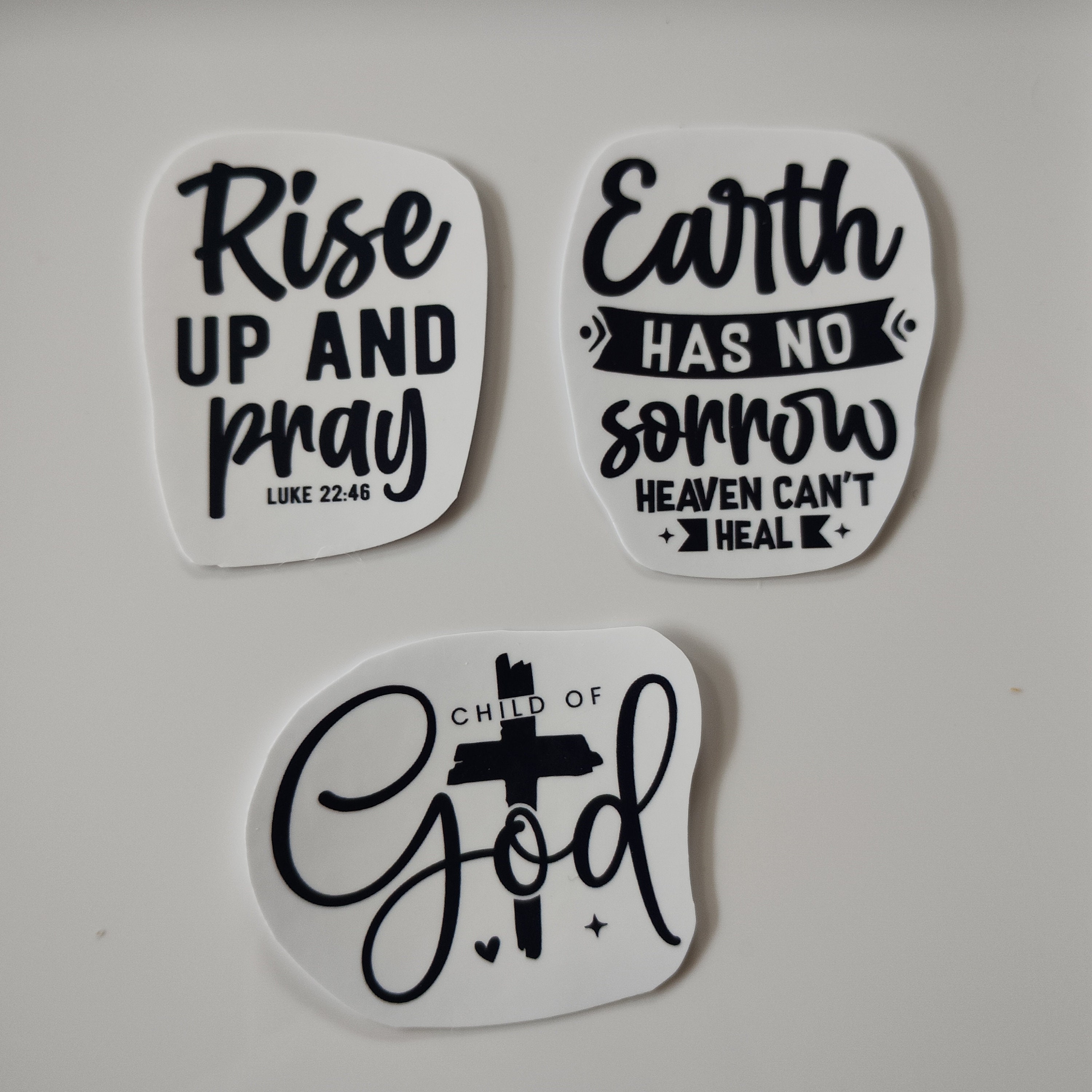 Bible Verse Sticker Pack 1 I 15 Stickers I Bible Stickers Christian ...