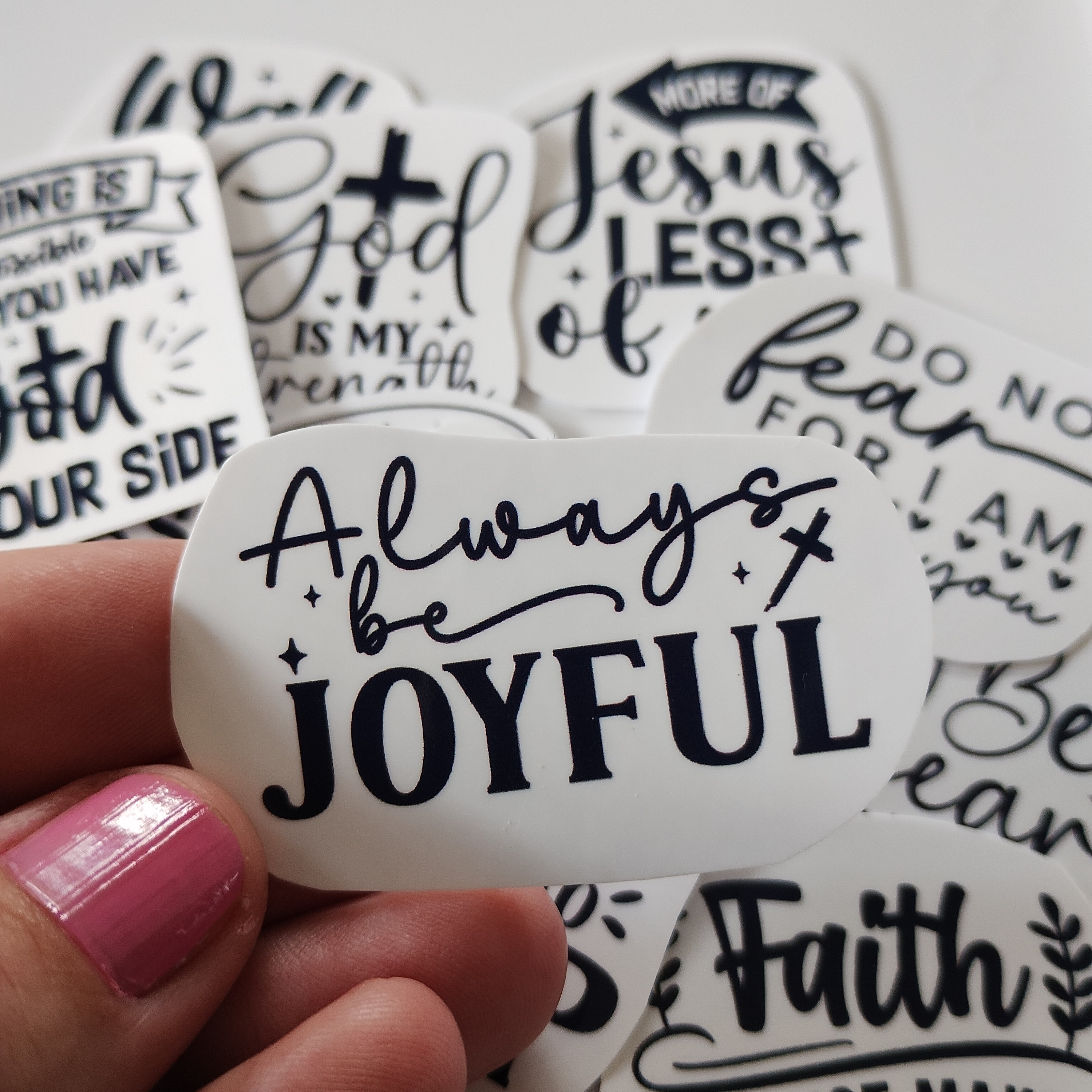 Bible Verse Sticker Pack 1 I 15 Stickers I Bible Stickers Christian ...