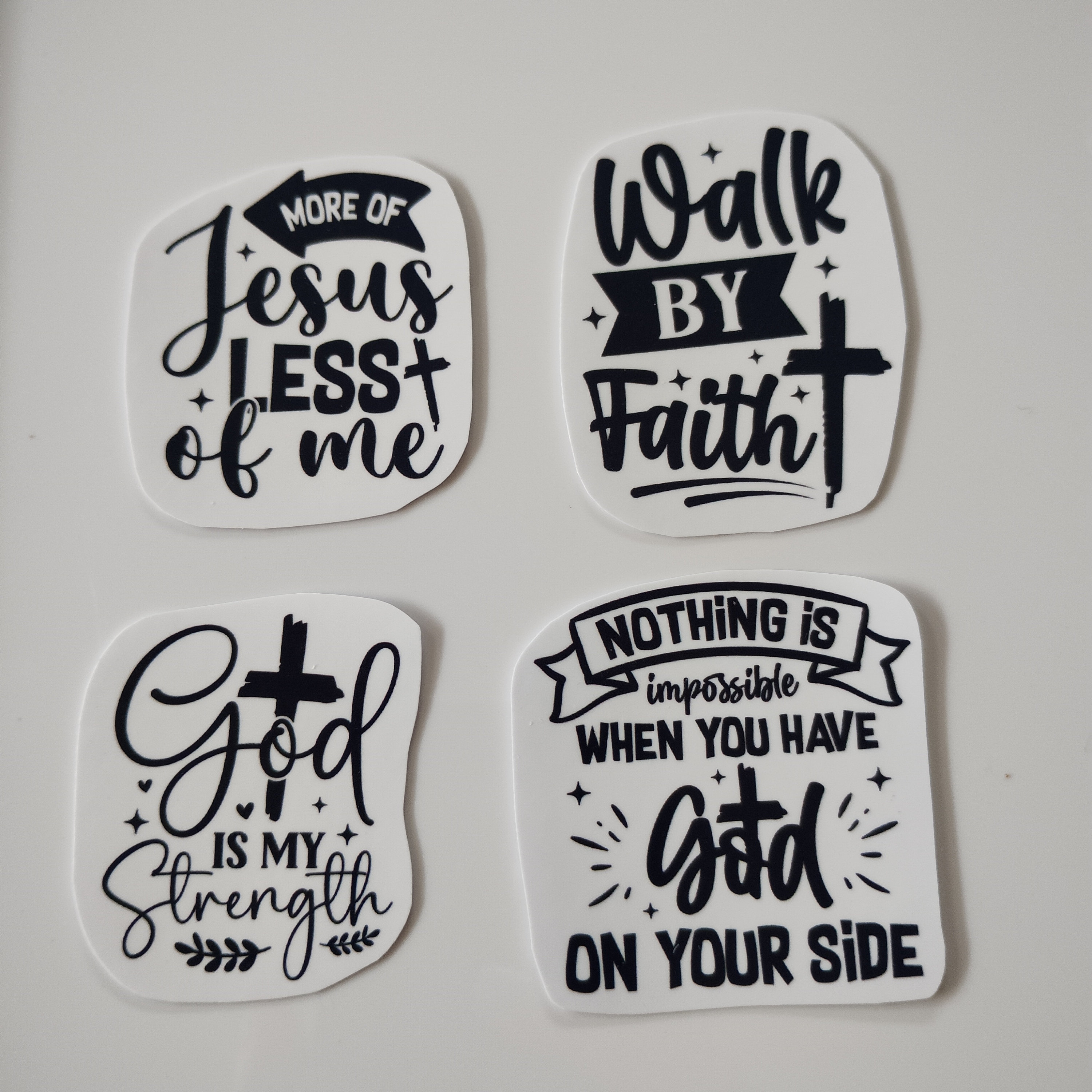 Bible Verse Sticker Pack 1 I 15 Stickers I Bible Stickers Christian ...
