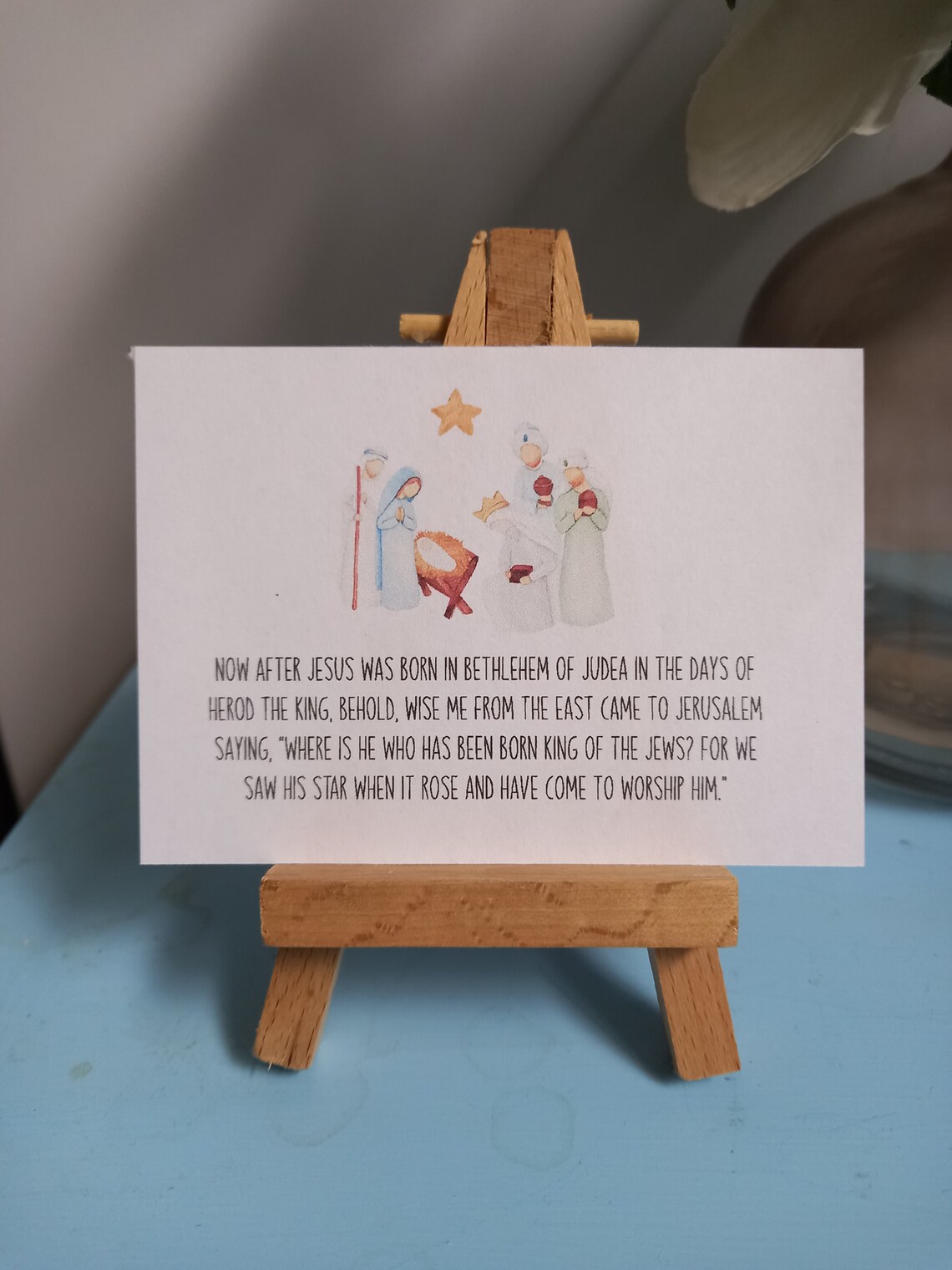 Printable Christmas Scripture Cards I Christmas Bible Verses I ...