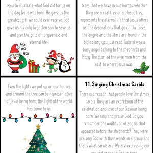 Advent Christmas Story Cards I Christian Christmas Story for Kids I ...