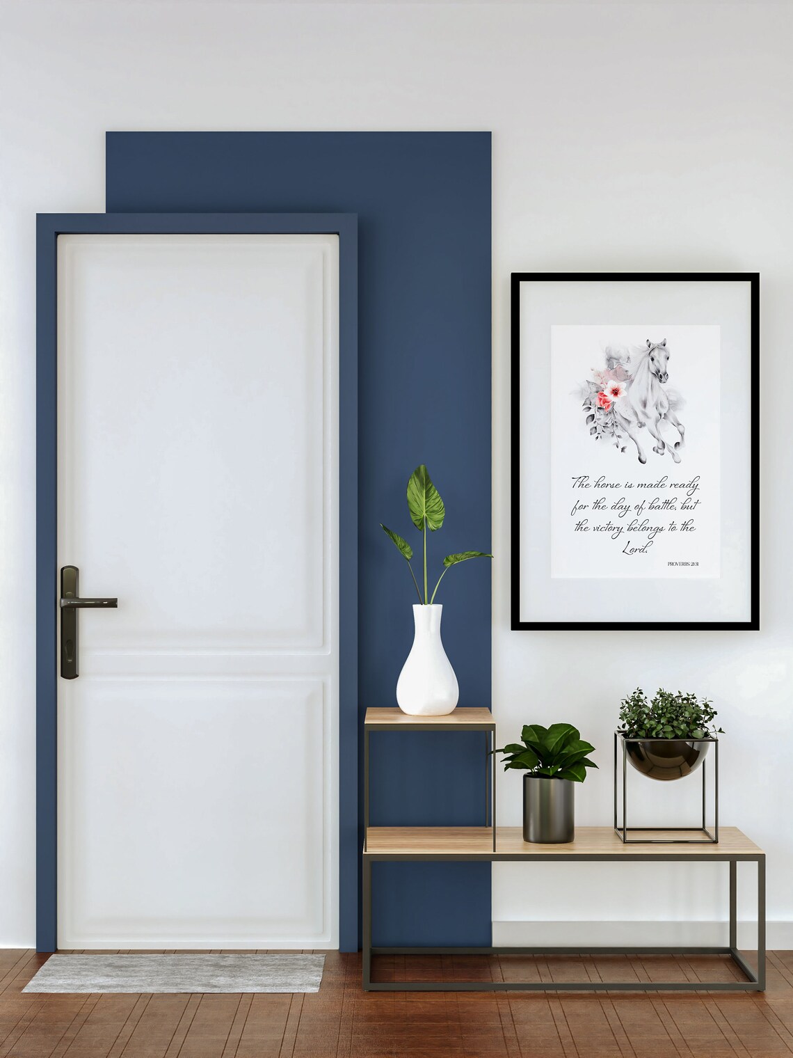Proverbs 21:31 Bible Verse Wall Art Printable L Scripture - Etsy
