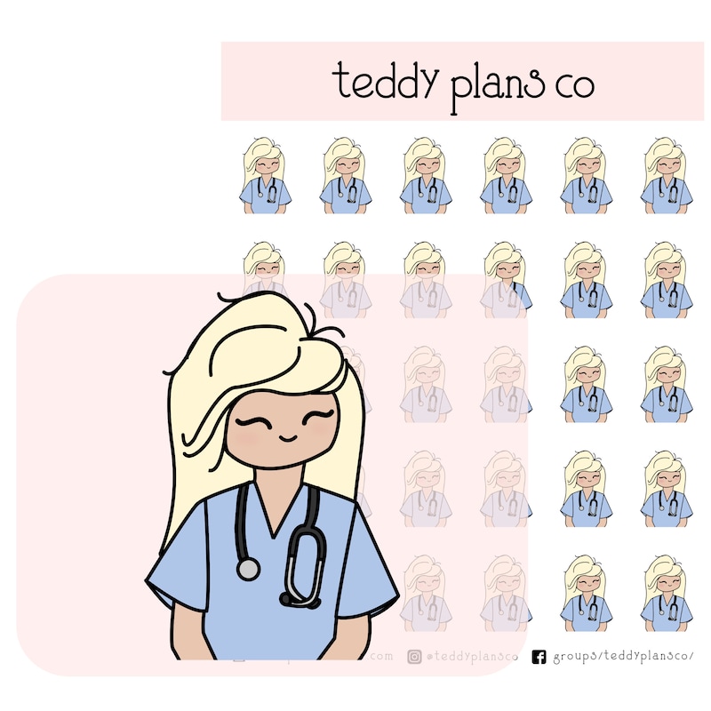 Character Scrub - Etsy UK