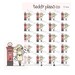 Happy Mail Girls Post, Mail, Post Office Planner Stickers G-004 - Etsy