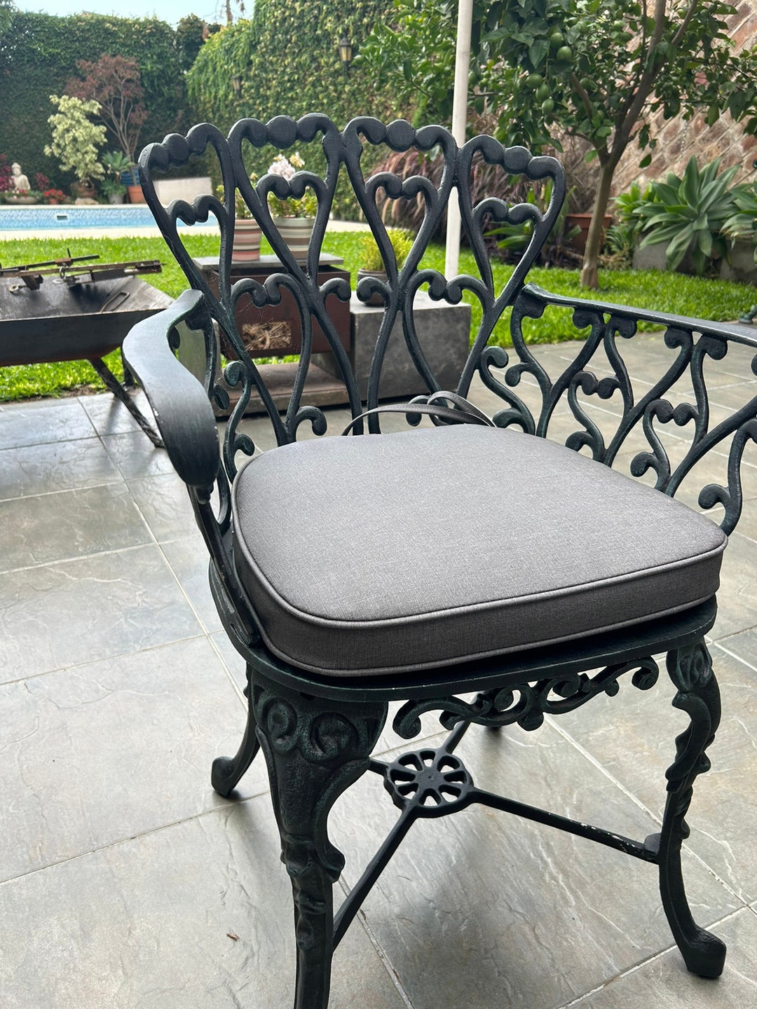 Custom Cushions 2" Thick (5cm) Custom Cushion PVC Pads, Mold Resistant ...