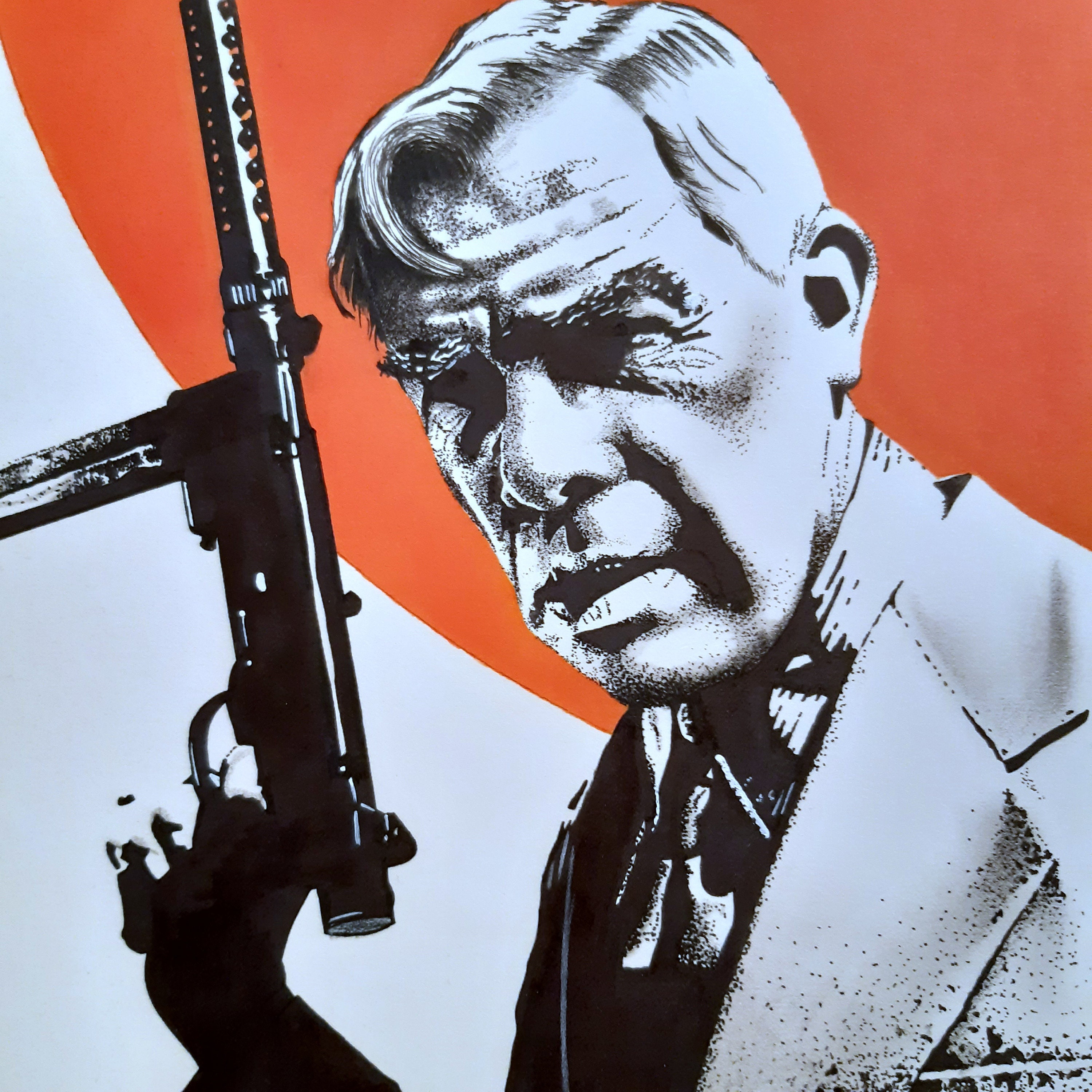 Lee Marvin / Prime Cut - Original Ink & Pencil Artwork of the Legendary ...