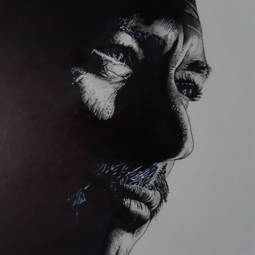 LEE VAN CLEEF - Original Artwork of the Cult Actor - Etsy