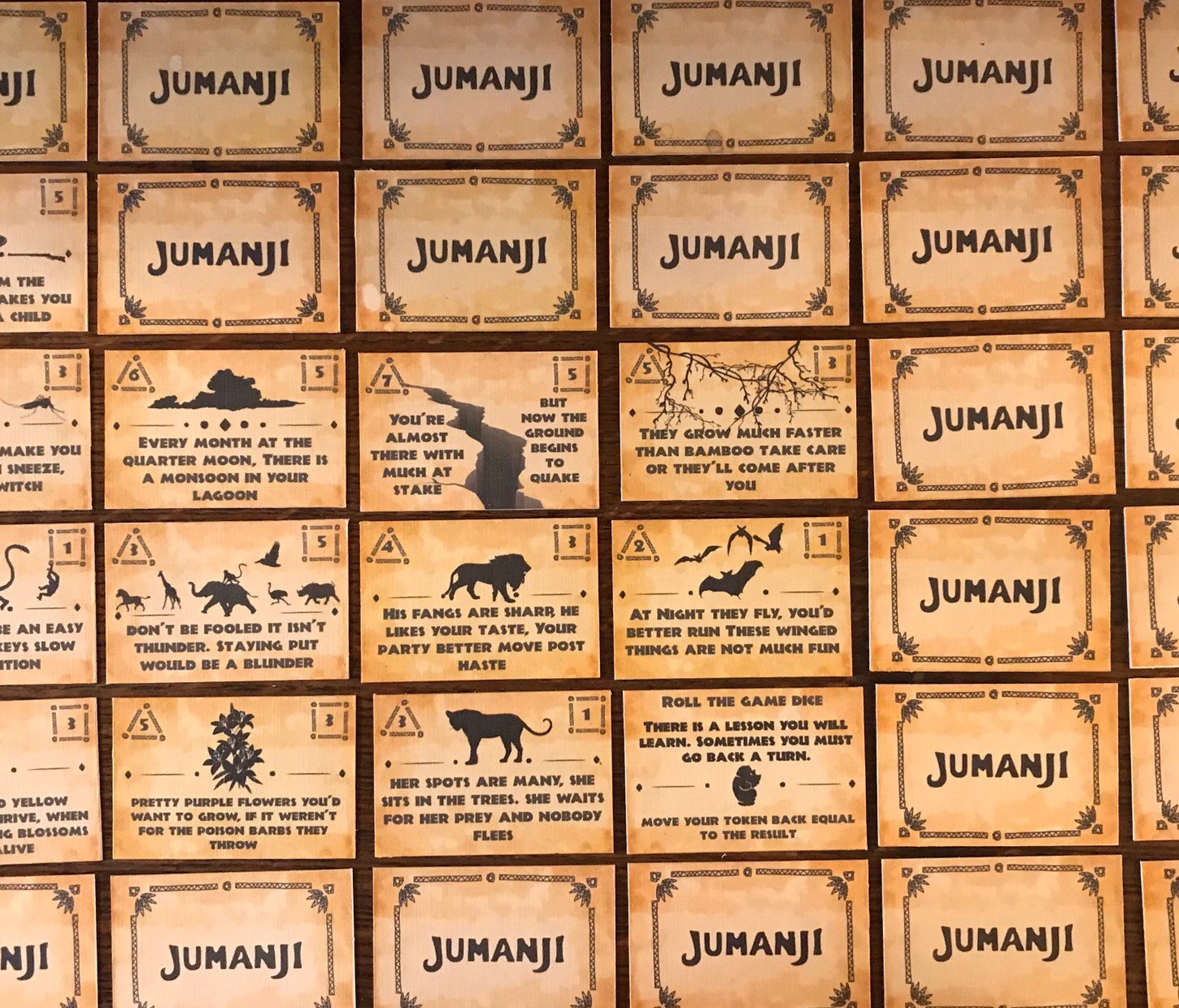 Jumanji playing cards | Etsy