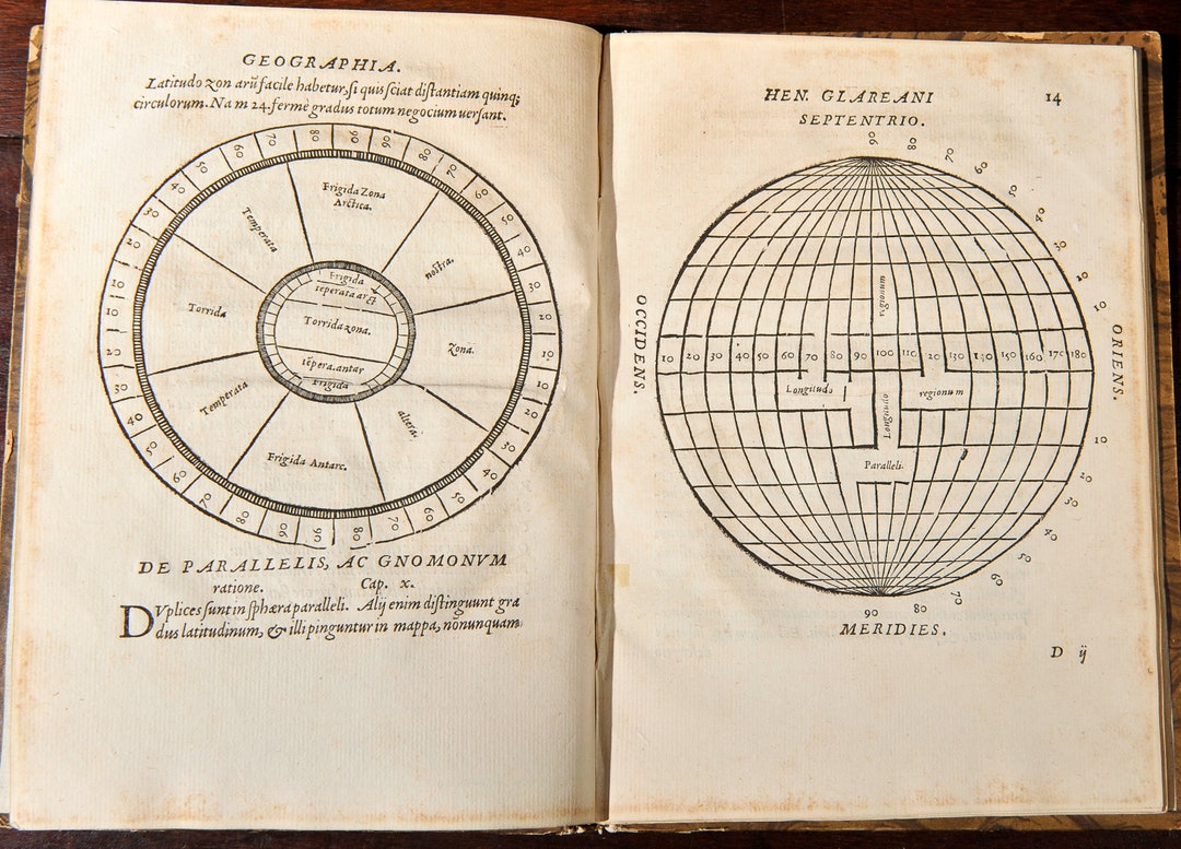 Glareanus "de Geographia Liber Unus", Very Rare Geographical Manual ...