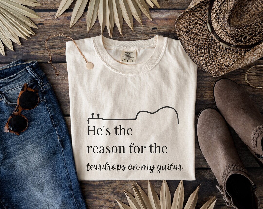 CUSTOM Taylor Swift Debut Album Lyrics Comfort Color Shirts for the ...
