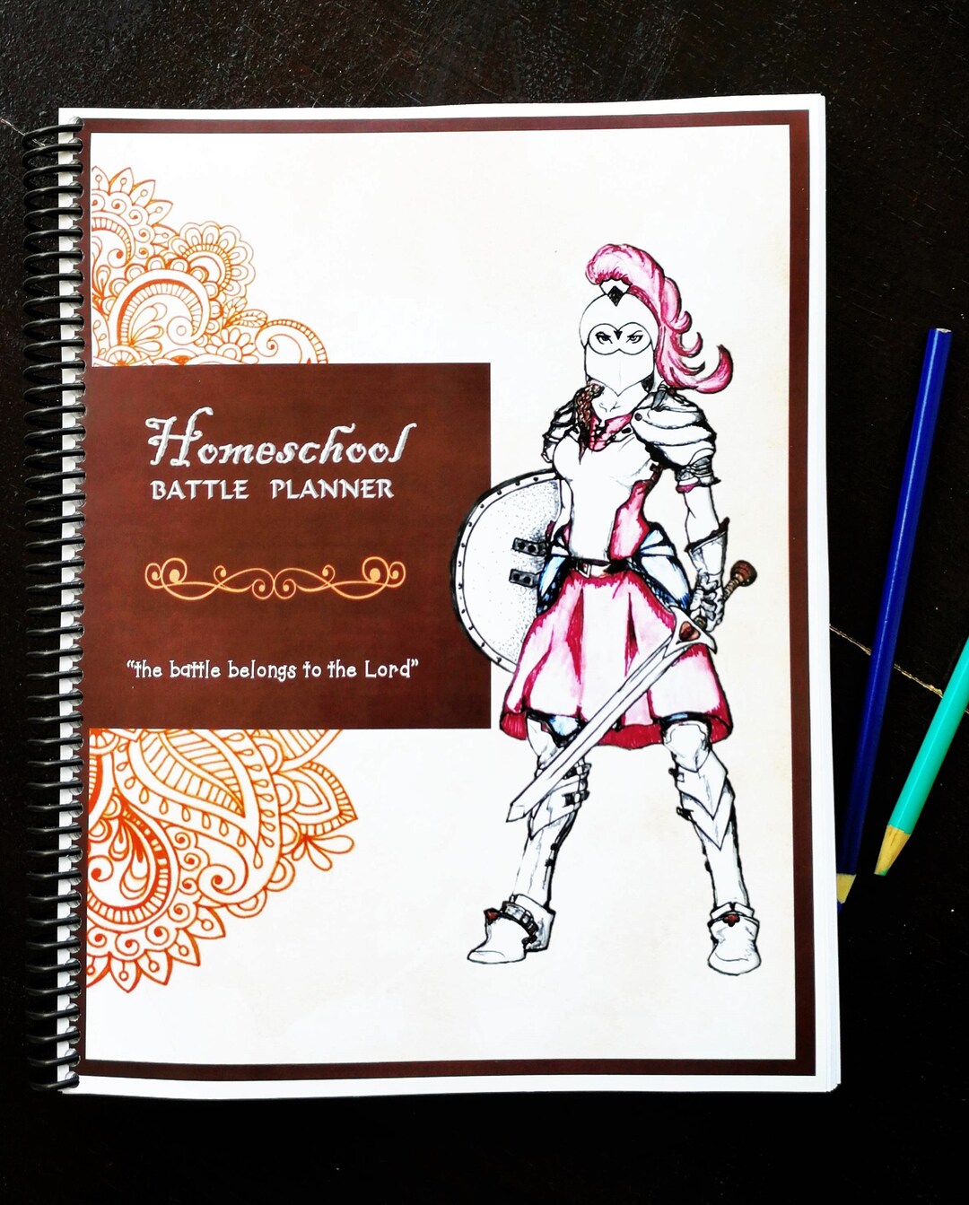 DIGITAL COPY Homeschool Battle Planner - - Etsy