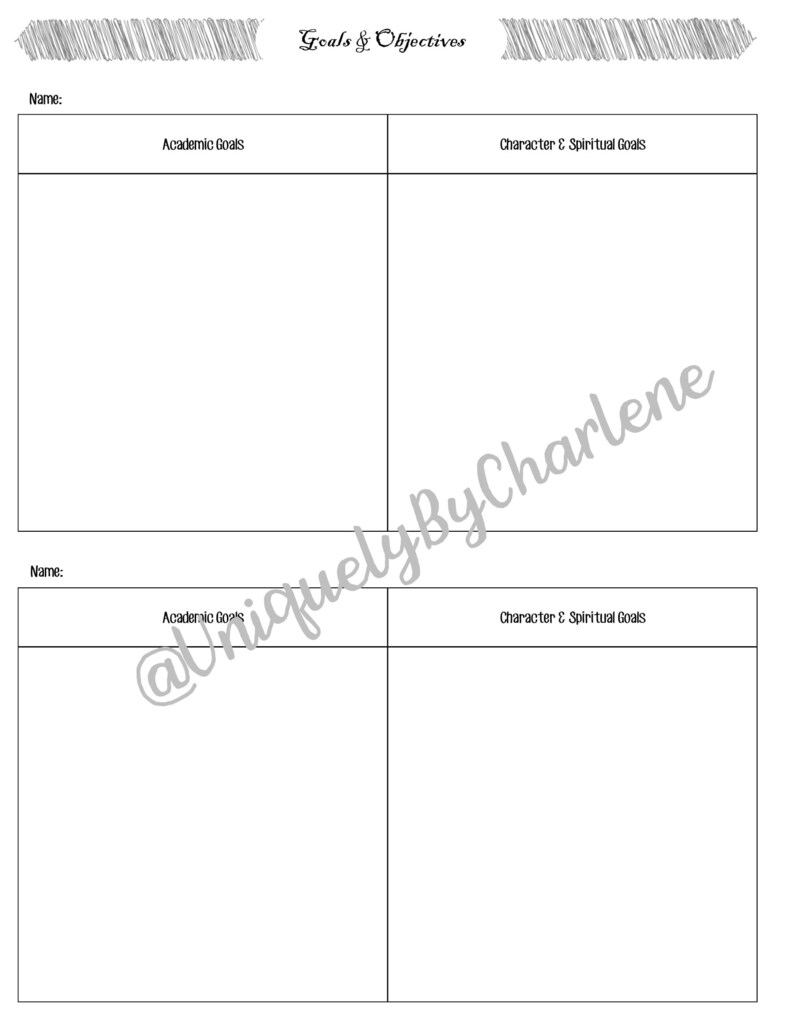 DIGITAL COPY Homeschool Battle Planner - - Etsy
