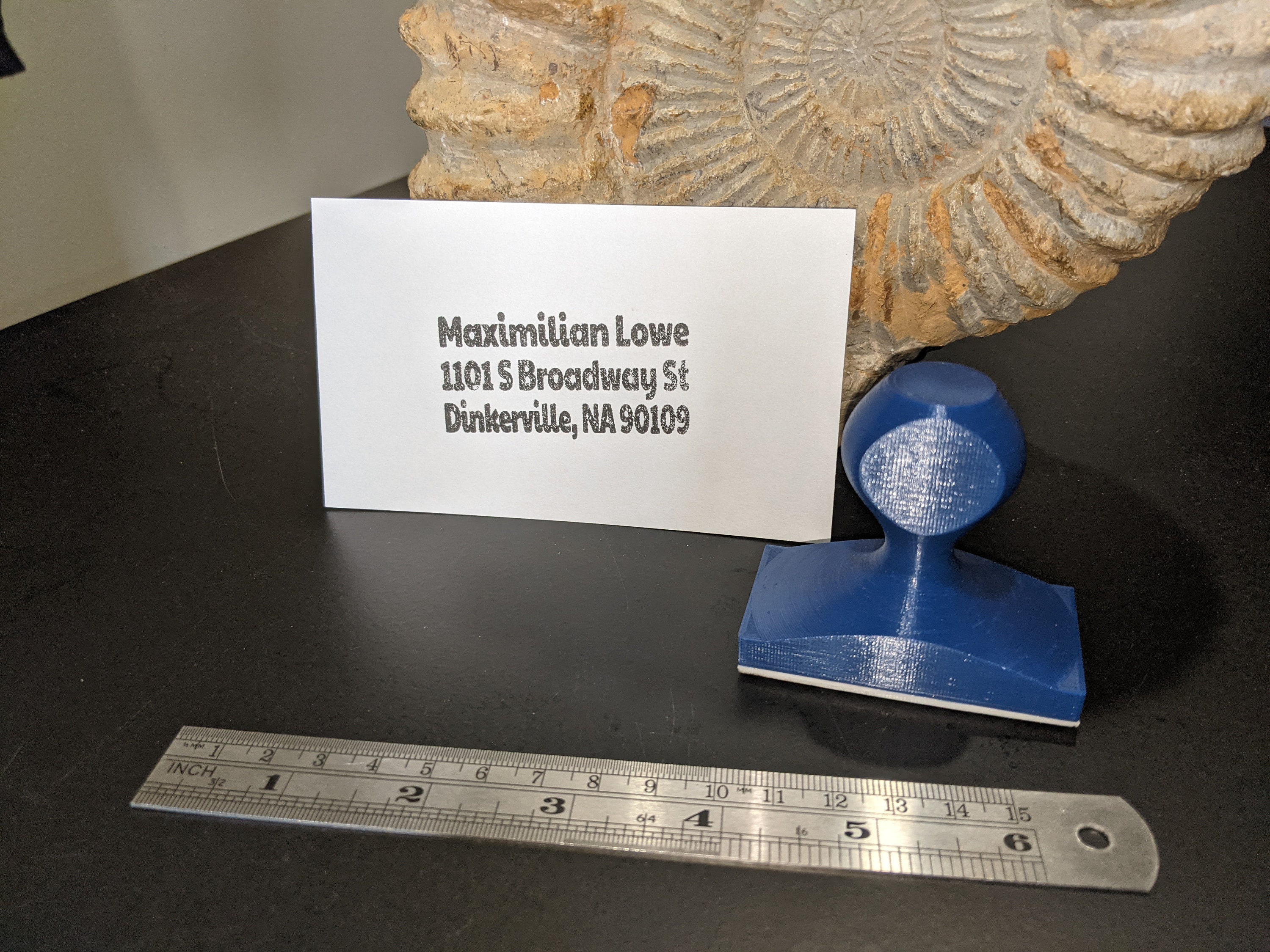 Custom 3D Printed Hand Stamp - Etsy