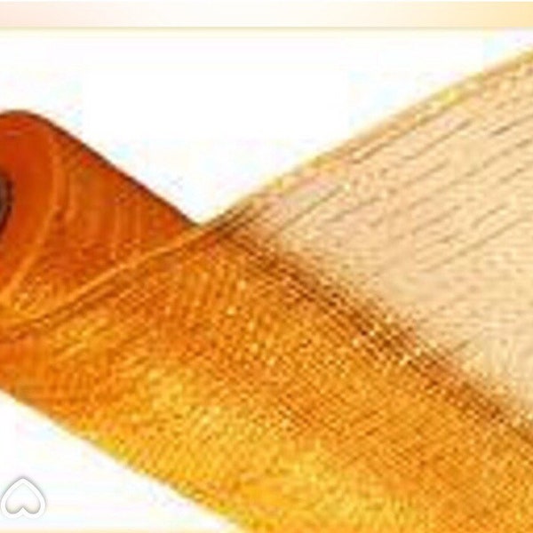 Gold Deco Mesh - Etsy