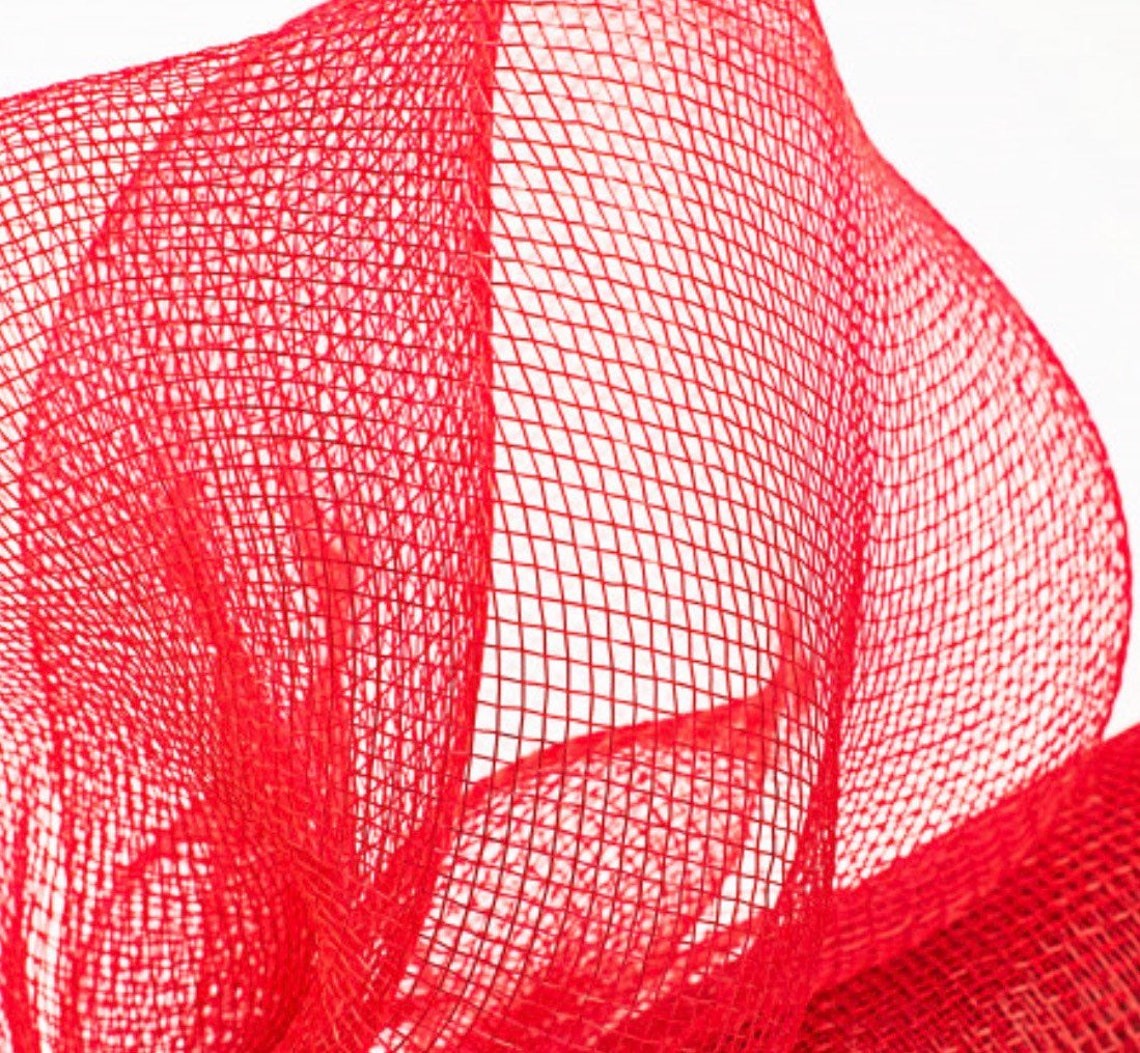 21 Poly Deco Mesh: Red | Etsy