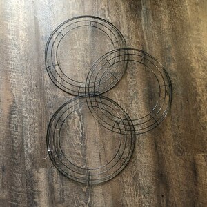 3 PACK OF 14” Wreath Frames, Work Wreath Frame, - Etsy