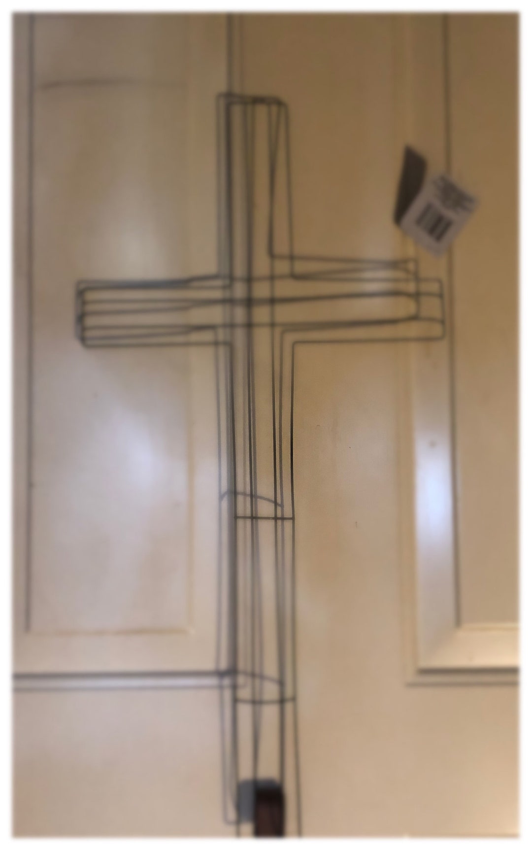 Cross Wreath Frame - Etsy