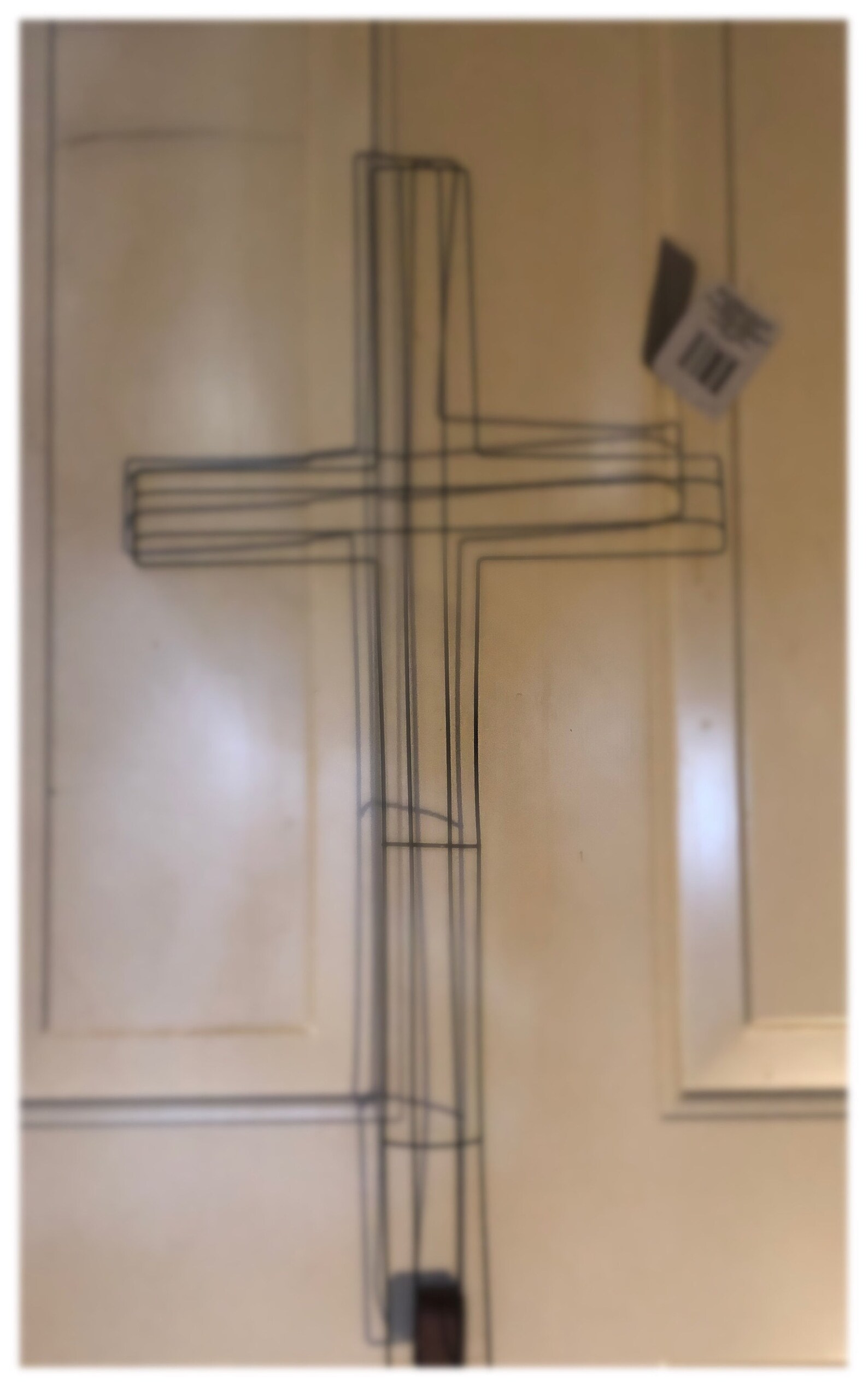 Cross Wreath Frame - Etsy