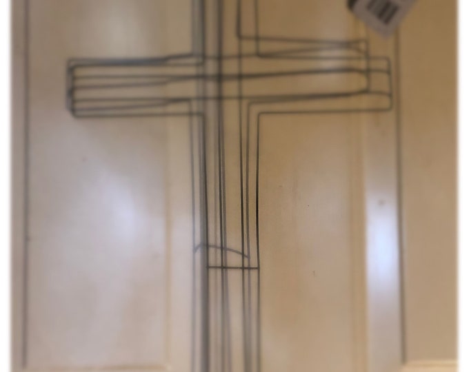 Cross Wreath Frame - Etsy