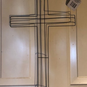 Cross Wreath Frame - Etsy