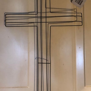 Cross Wreath Frame - Etsy