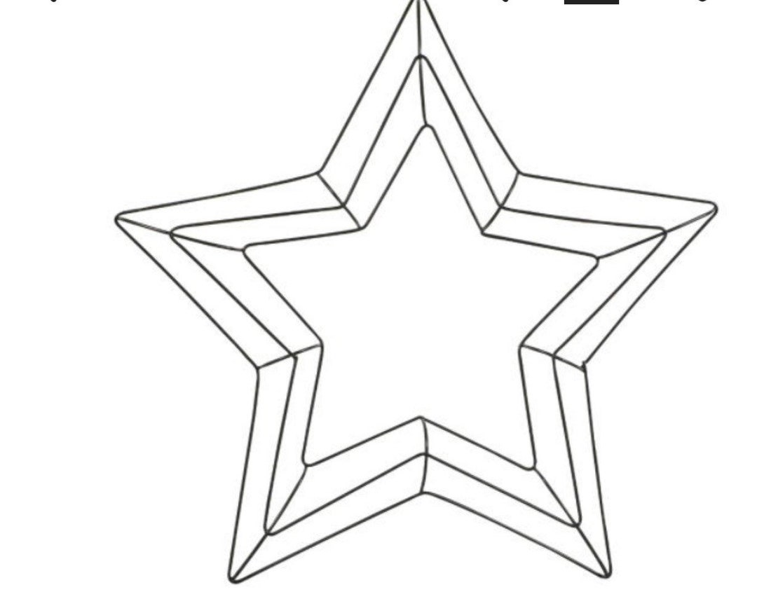 Star Shape Frame - Etsy