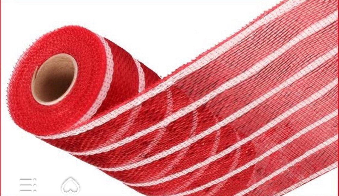 Red Snowdrift Mesh 10.5 x 10 yards | Etsy