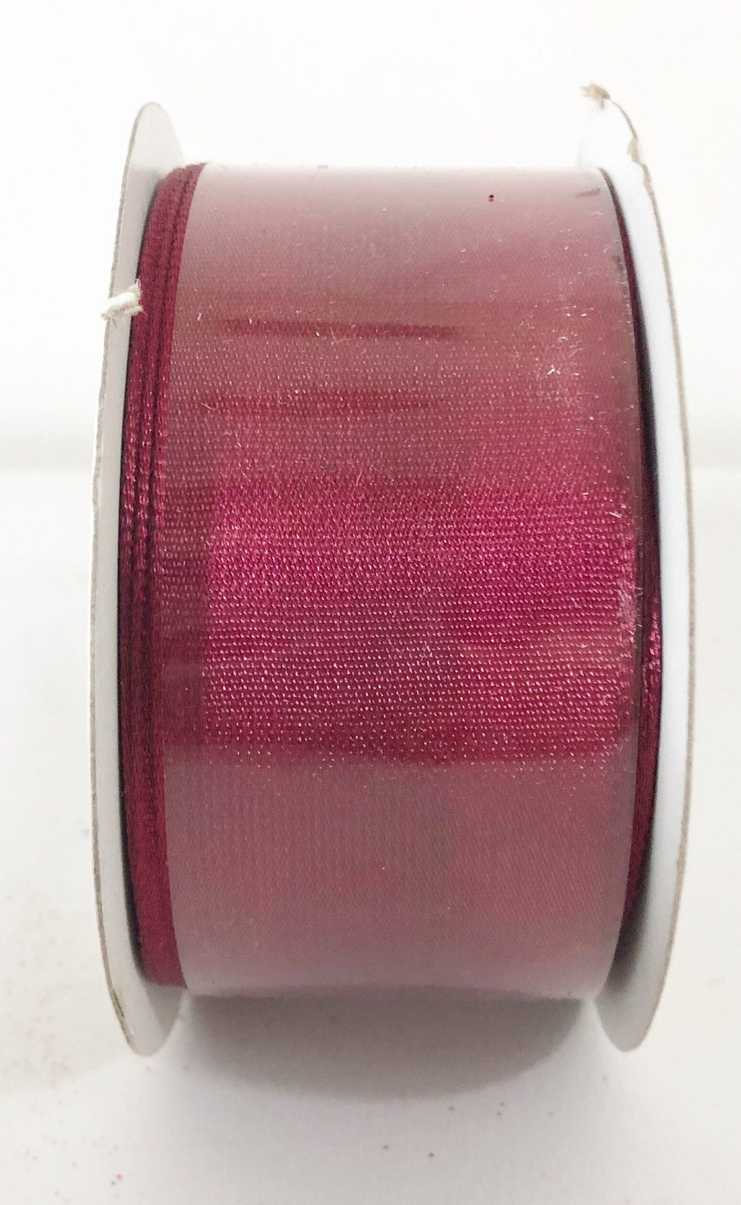 Taffet Wine Wired Ribbon, E Z Rose Maker Ribbon - Etsy