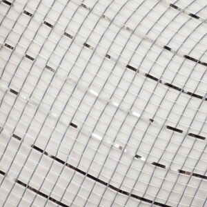 10” Poly Deco Mesh: Metallic Silver - Etsy