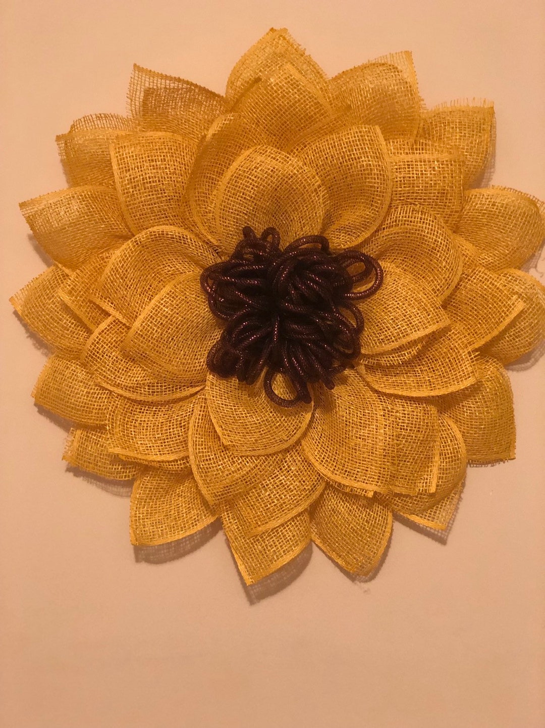 Sunflower Wreath Sunflower Front Door Wreath - Etsy