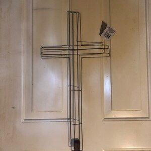 Cross Wreath Frame - Etsy