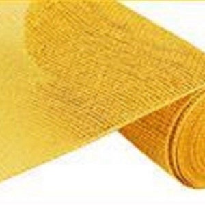 Yellow Poly Burlap 10 Inch Mesh is 10 Inches Wide by 10 Yards. Use to ...