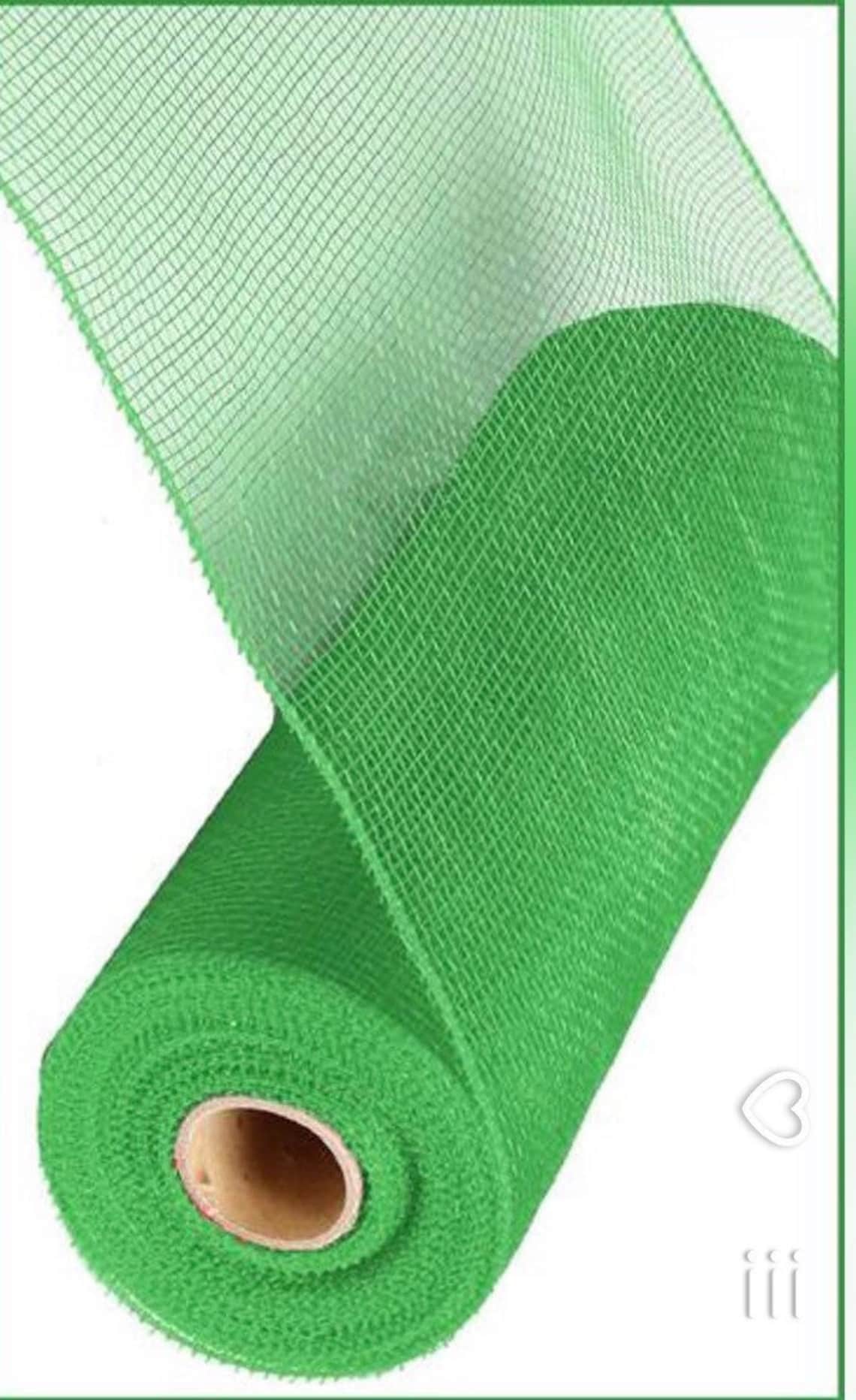 Lime Green Deco Mesh 10" X 10 Yards - Etsy