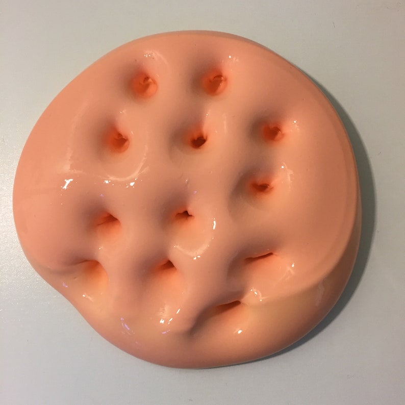 Peach Gloss Slime Orange/pink Peach Colored Slime Scented - Etsy