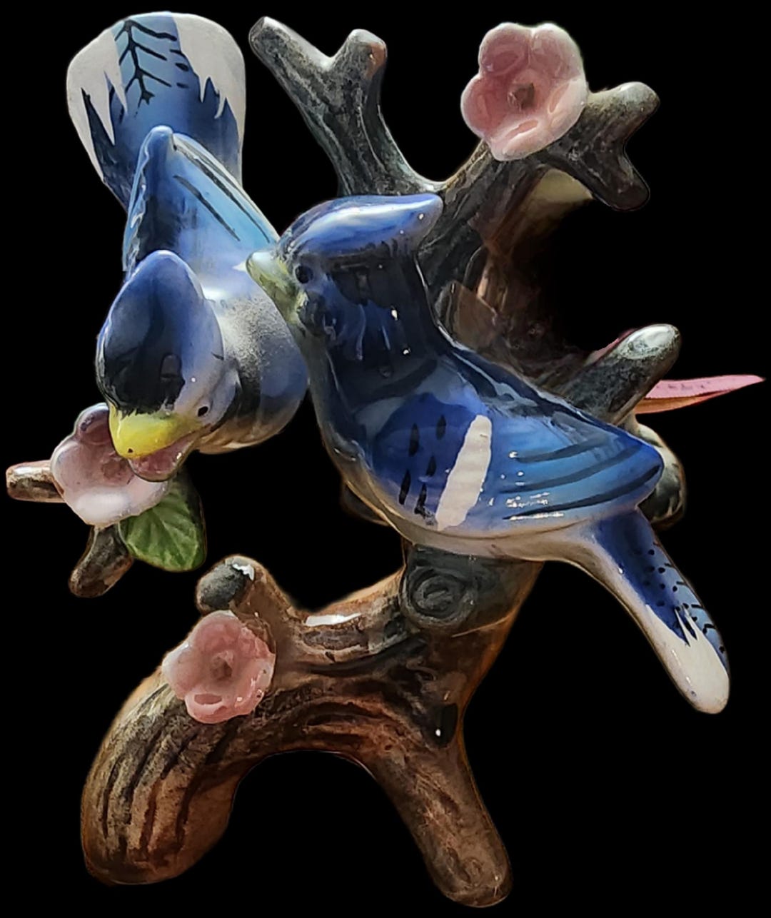 MCM Blue Jay Figurines: Mid-century Modern Bird Decor, 5.5" Tall - Etsy