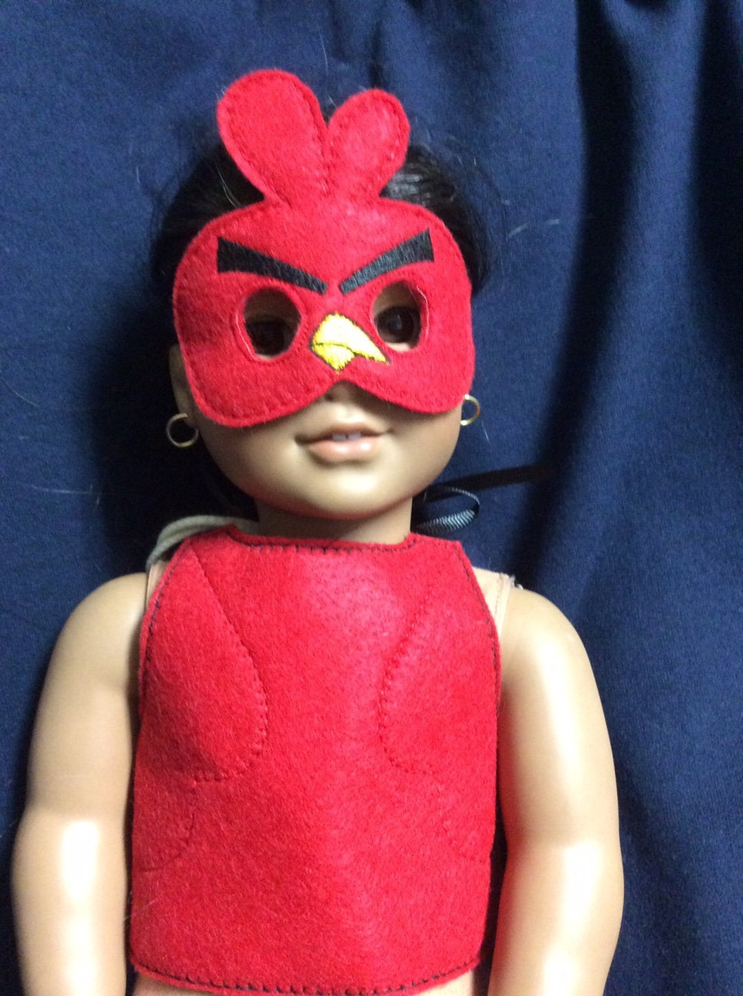 Red Bird Costume for 18 Inch Dolls - Etsy